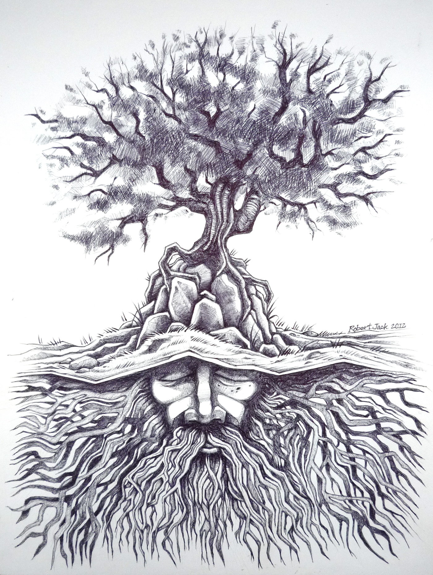 Old Man Tree by Robert Jack at Coroflot.com
