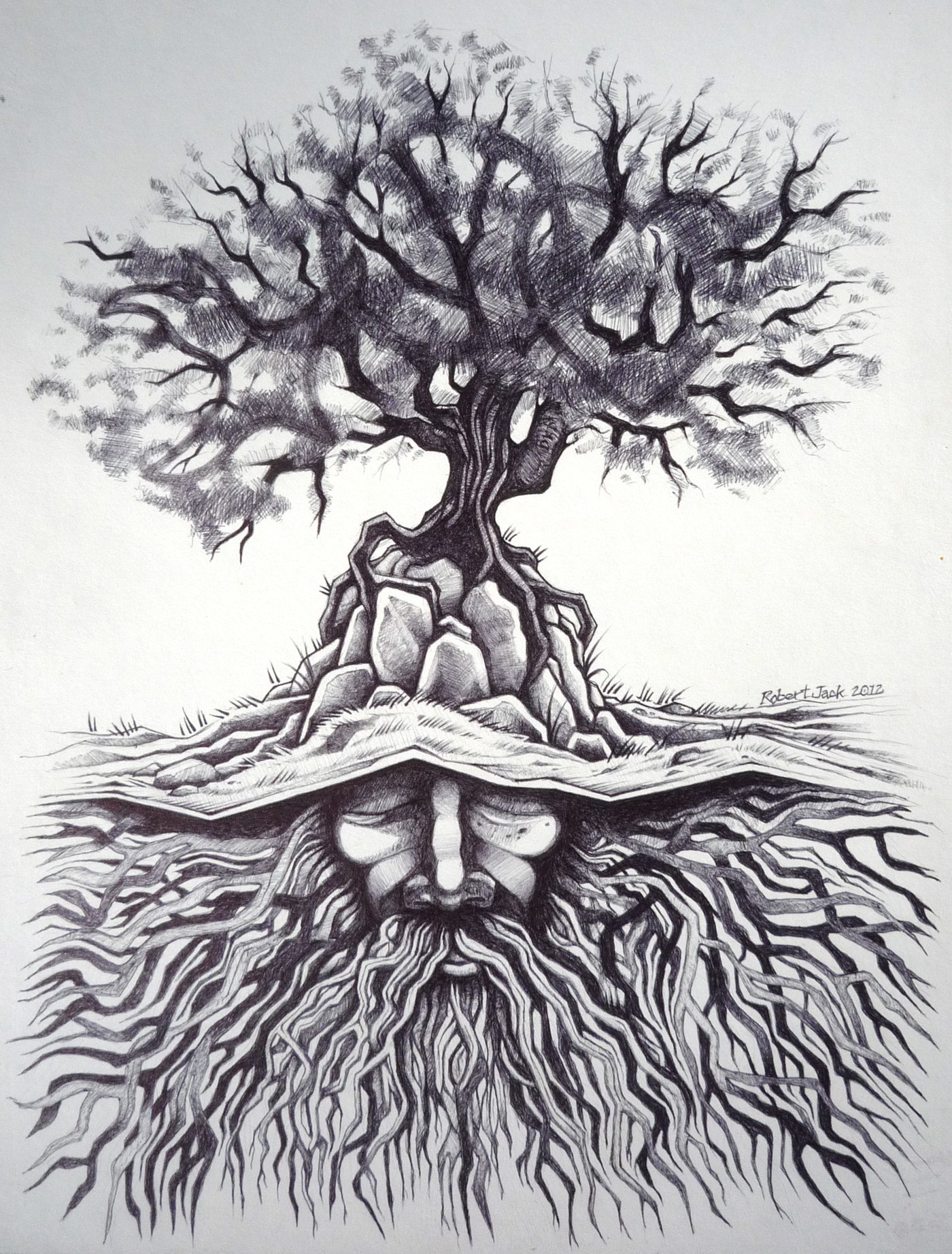 Old Man Tree by Robert Jack at Coroflot.com