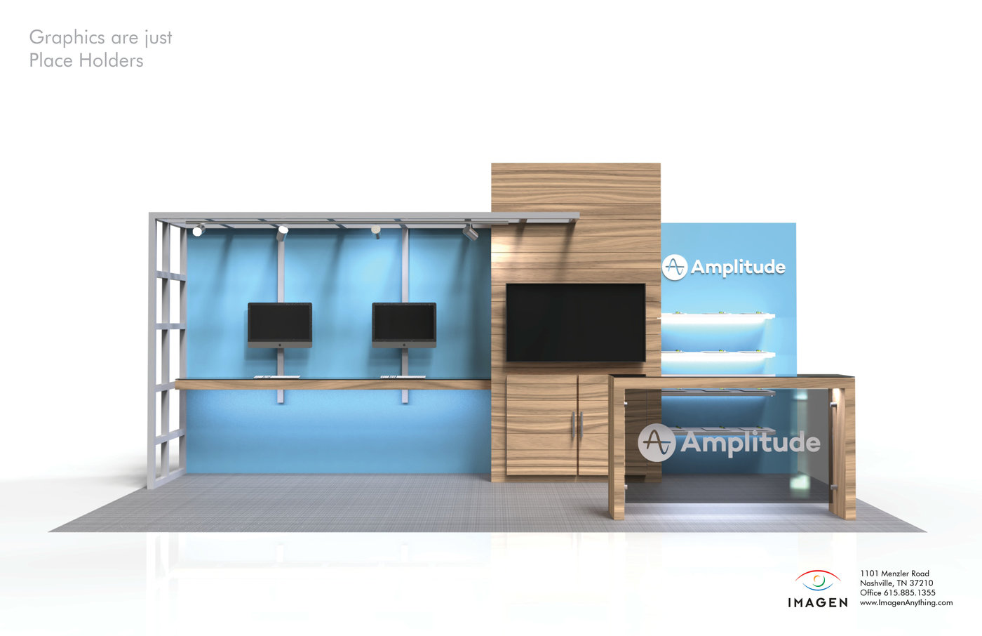 Custom 10' x 20' Booth by Sean-Michael Smith at Coroflot.com