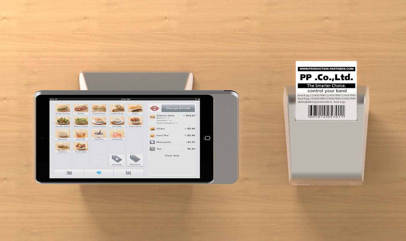 iPad POS system design by Vinci YUAN at Coroflot.com