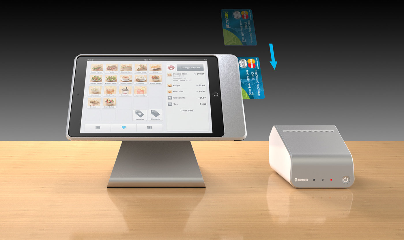 iPad POS system design by Vinci YUAN at Coroflot.com