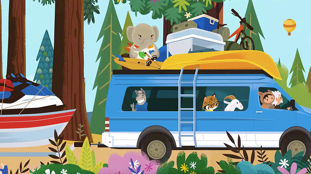 SALESFORCE I Animation by Fredy Vargas at Coroflot.com