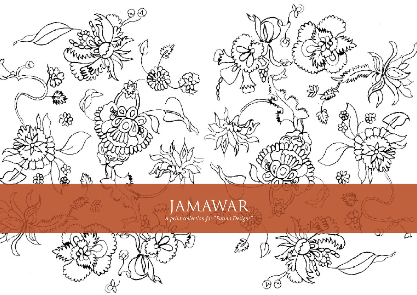 JAMAWAR : A print collection for 'PATINA DESIGNS' by kanishka Kumari at ...