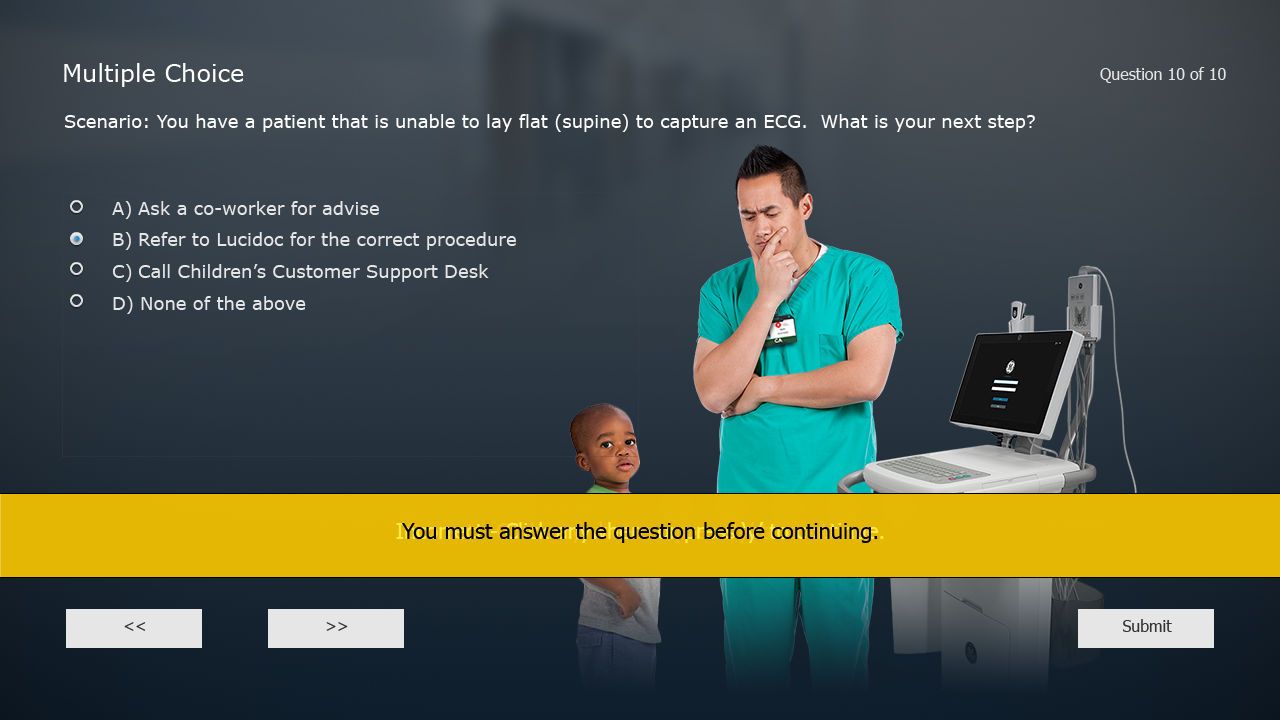 ECG Cart Mac Vu 360 - Course by Joel Calvin, M Ed at Coroflot.com