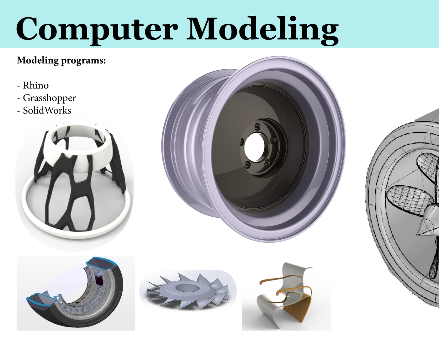 Computer Modeling by Donovan Hettich at Coroflot.com
