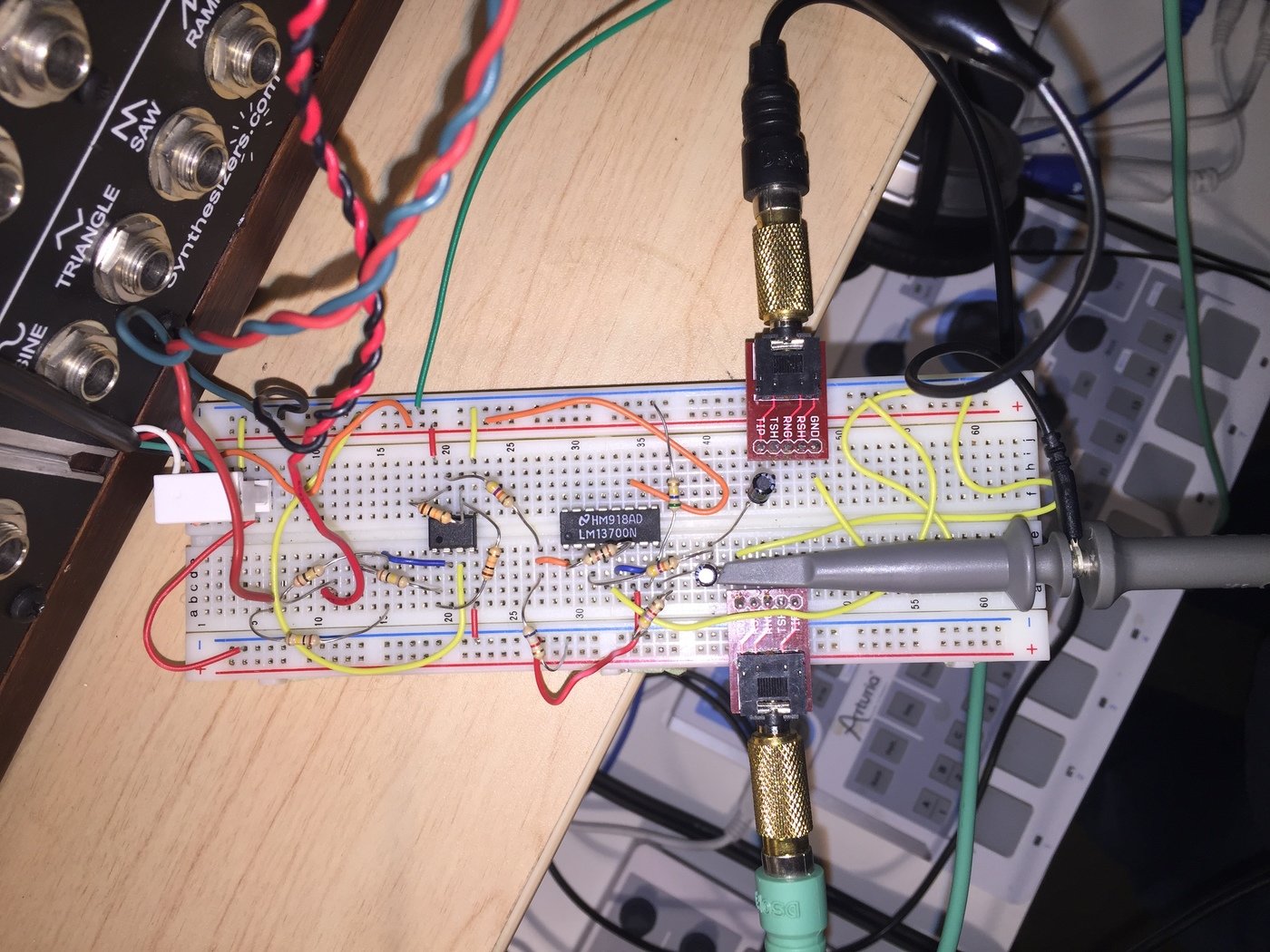 VCA - Transconductance Op Amp LM13700 by Brian Tuley at Coroflot.com