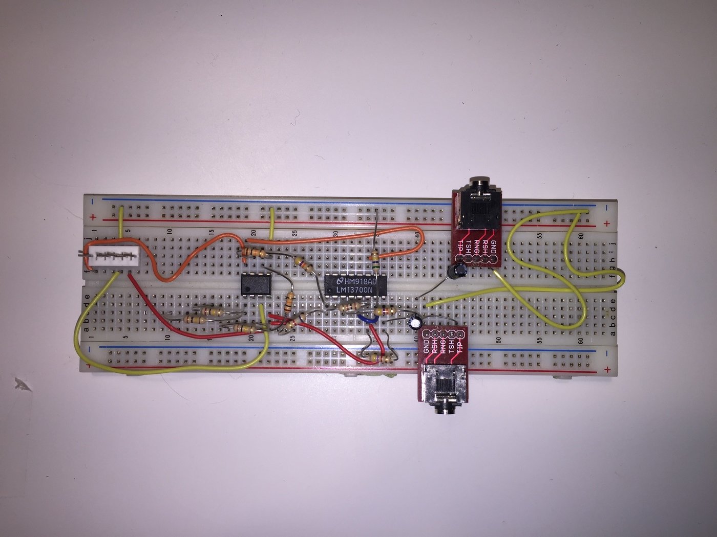 VCA - Transconductance Op Amp LM13700 by Brian Tuley at Coroflot.com