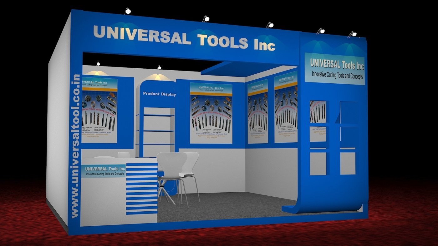 Universal Tools Stall design by Thejesh S M at Coroflot.com