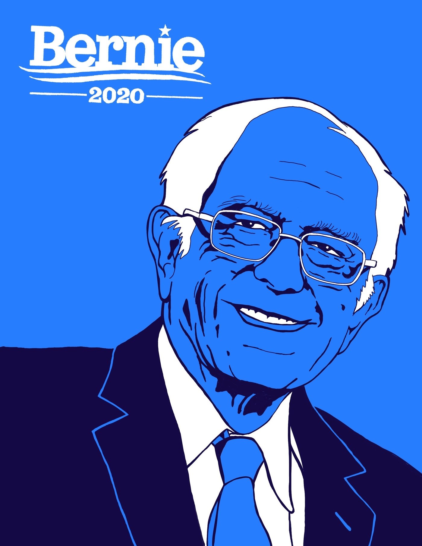 Bernie Poster by Stefani Graf at Coroflot.com