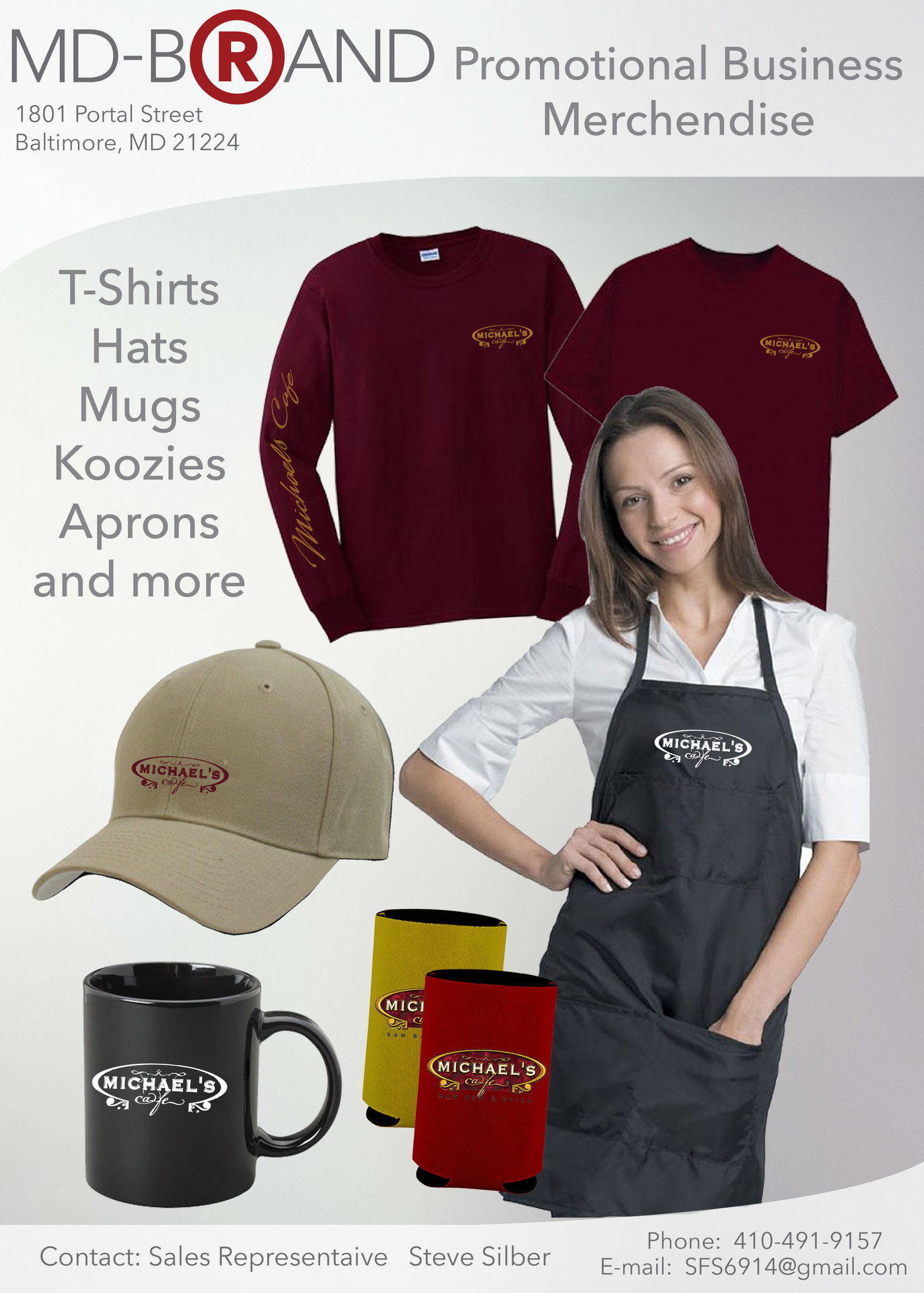 Merch Flyers by Stefani Graf at Coroflot.com