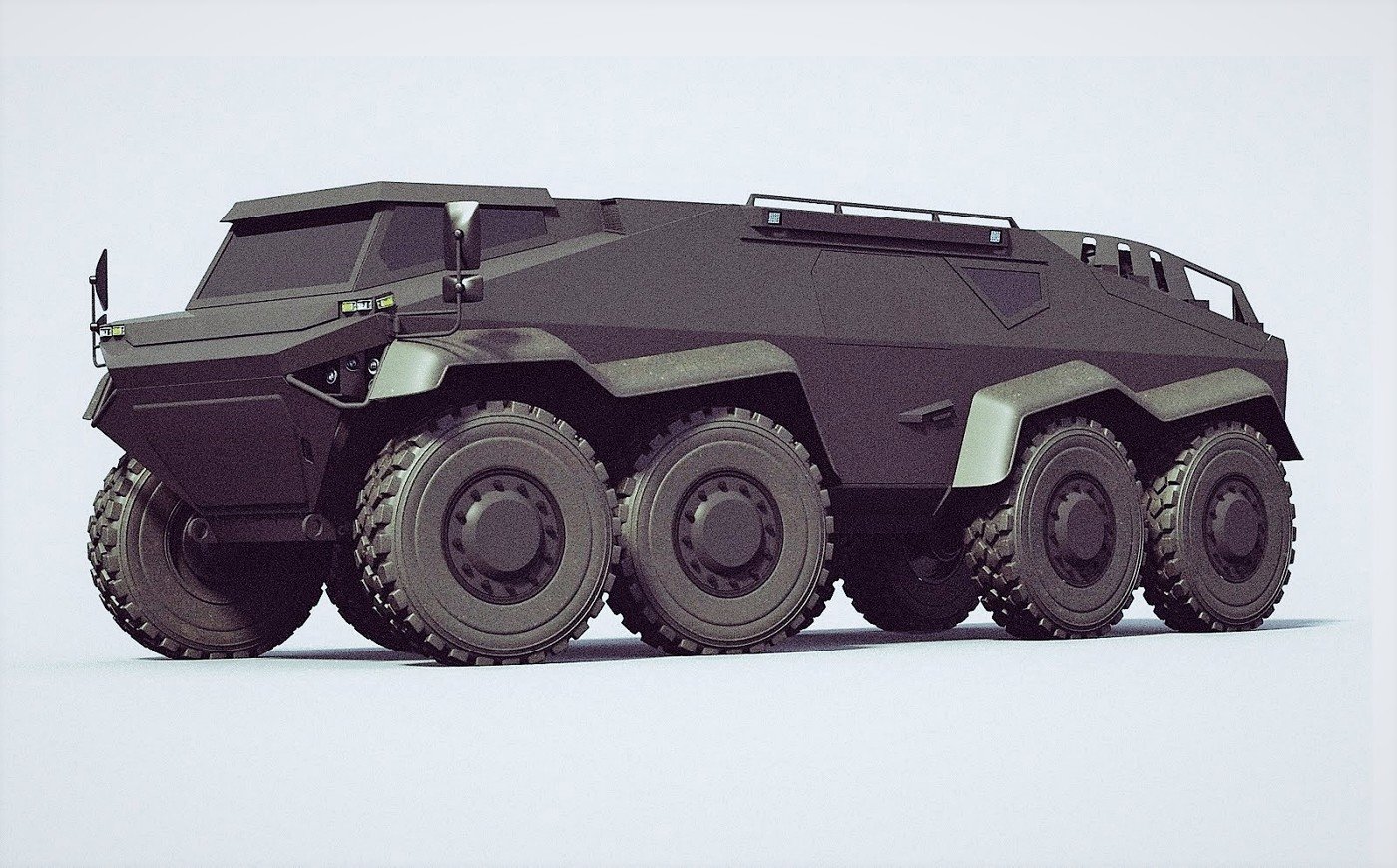 Heavy Duty Armored Off-road Vehicle by Miller Shapes Design at Coroflot.com