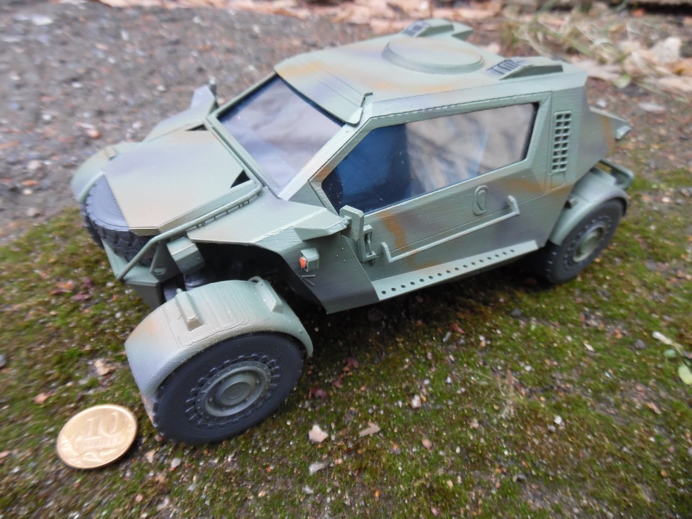 Armored buggy by Miller Shapes Design at Coroflot.com