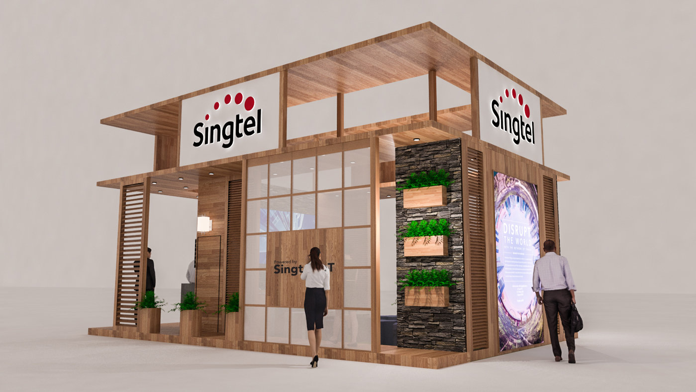 SIngtel @ IoT Asia by John Henry Mangalonzo at Coroflot.com