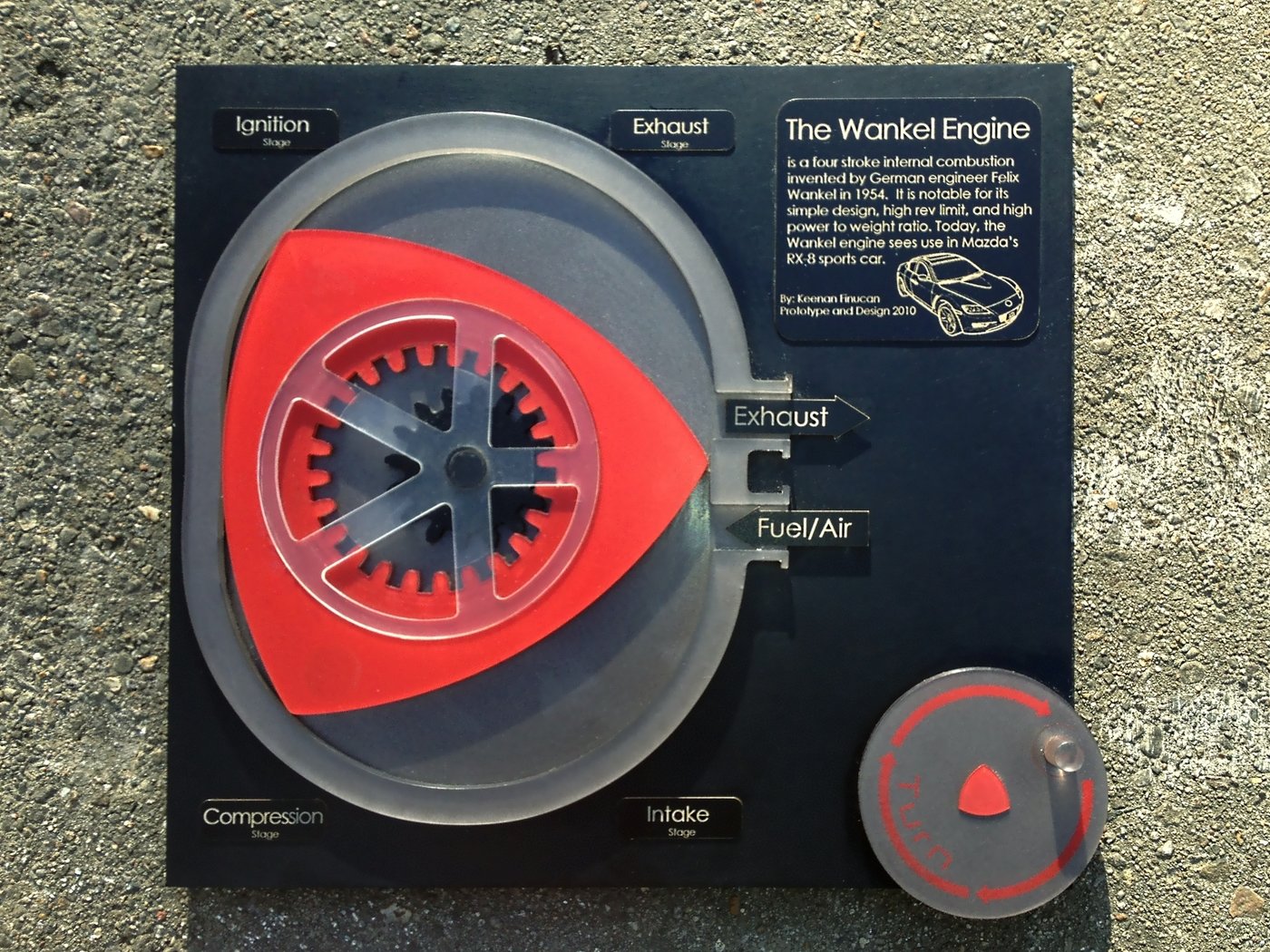 Wankel Engine Model by Keenan Finucan at Coroflot.com