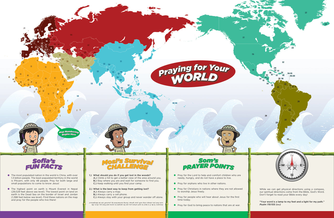 Kids World Prayer Map by Andrew Winger at Coroflot.com