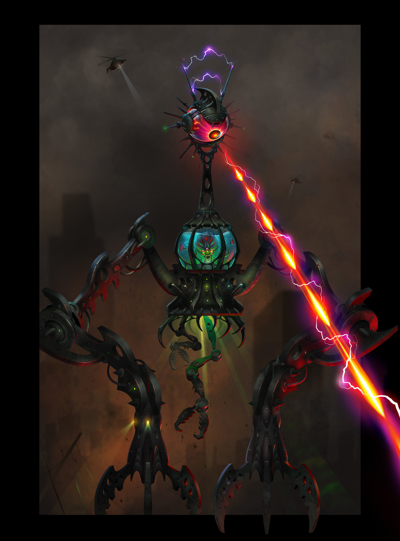 Martian War Machine by Derek McCaughan at Coroflot.com