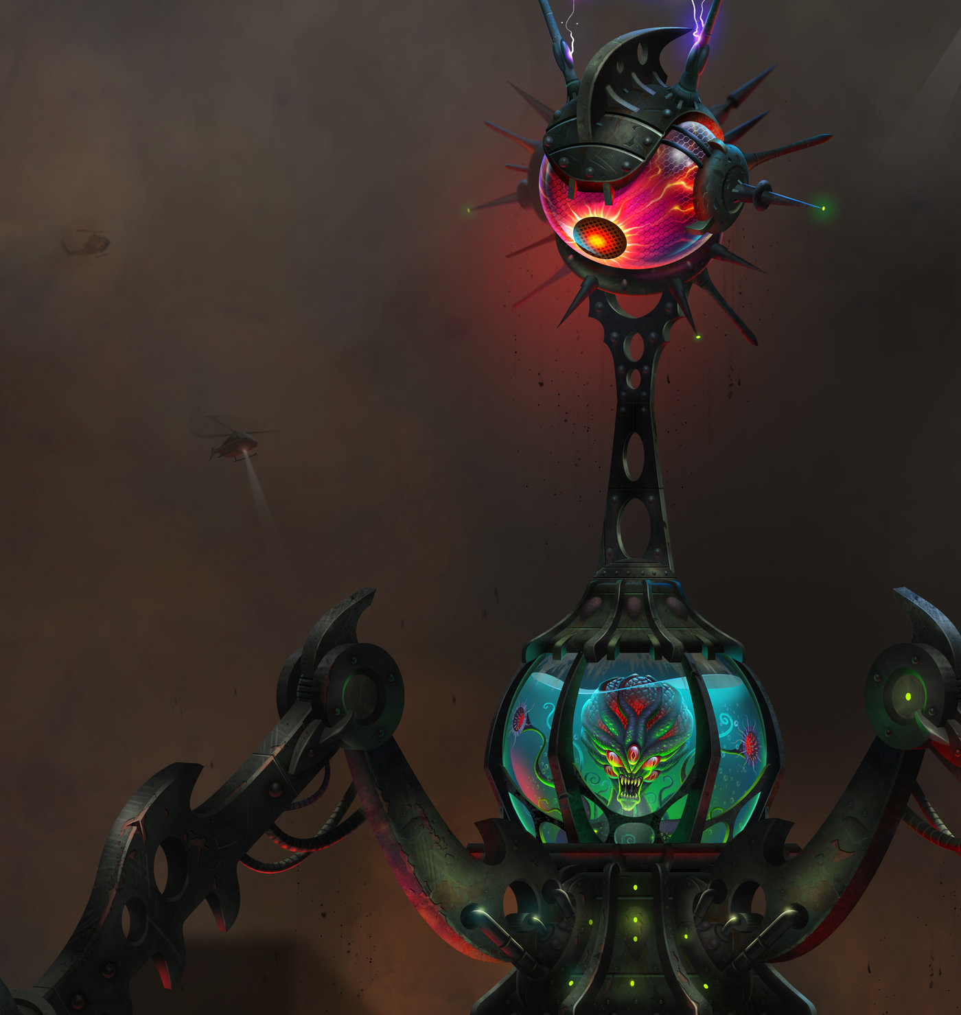 Martian War Machine by Derek McCaughan at Coroflot.com