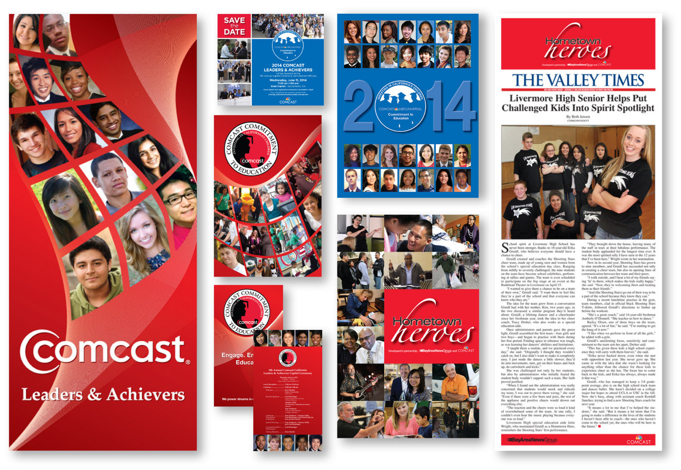 COMCAST Event Materials by MARY MILLER at Coroflot.com