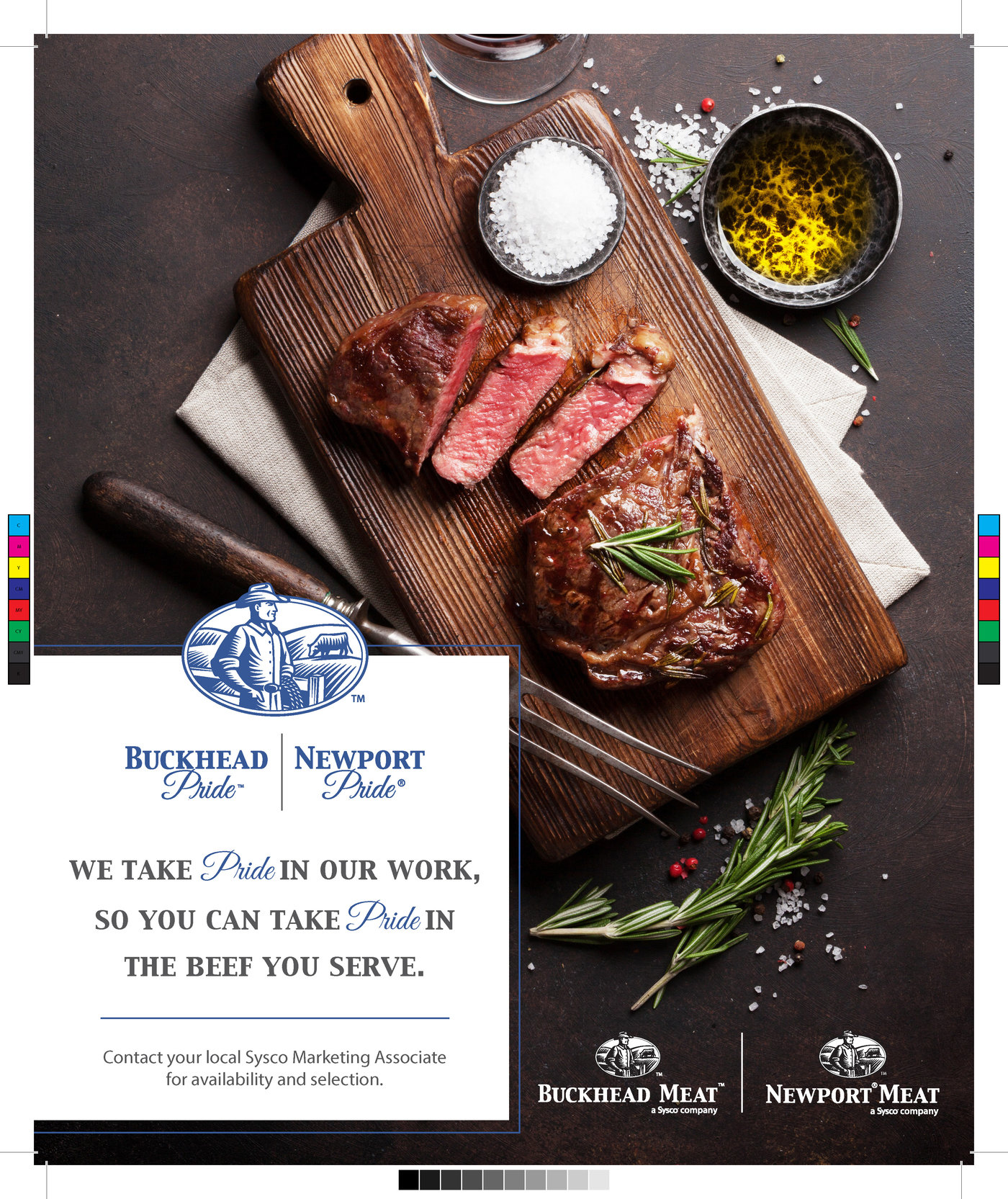 meat company ad by Alisa Tutt Farnham at Coroflot.com