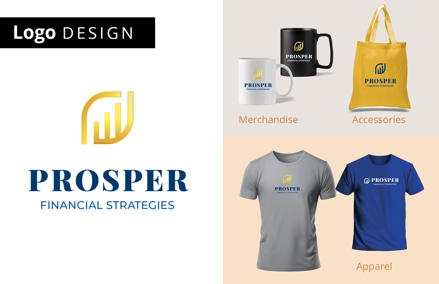 Prosper Financial Strategies Logo & Identity System by Julie DesJarlais ...