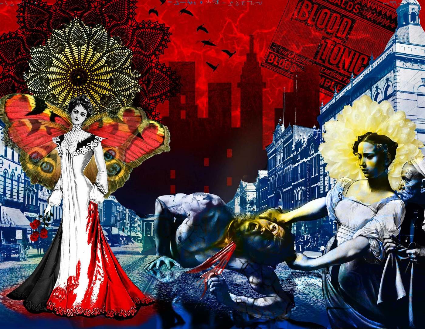 Lady Killer Collage by Hanna Raczek at Coroflot.com