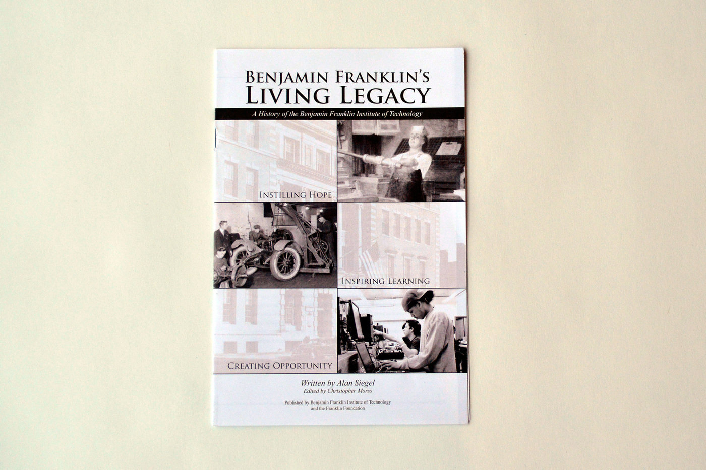 Benjamin Franklin's Living Legacy Booklet by RYAN KENNEY at Coroflot.com
