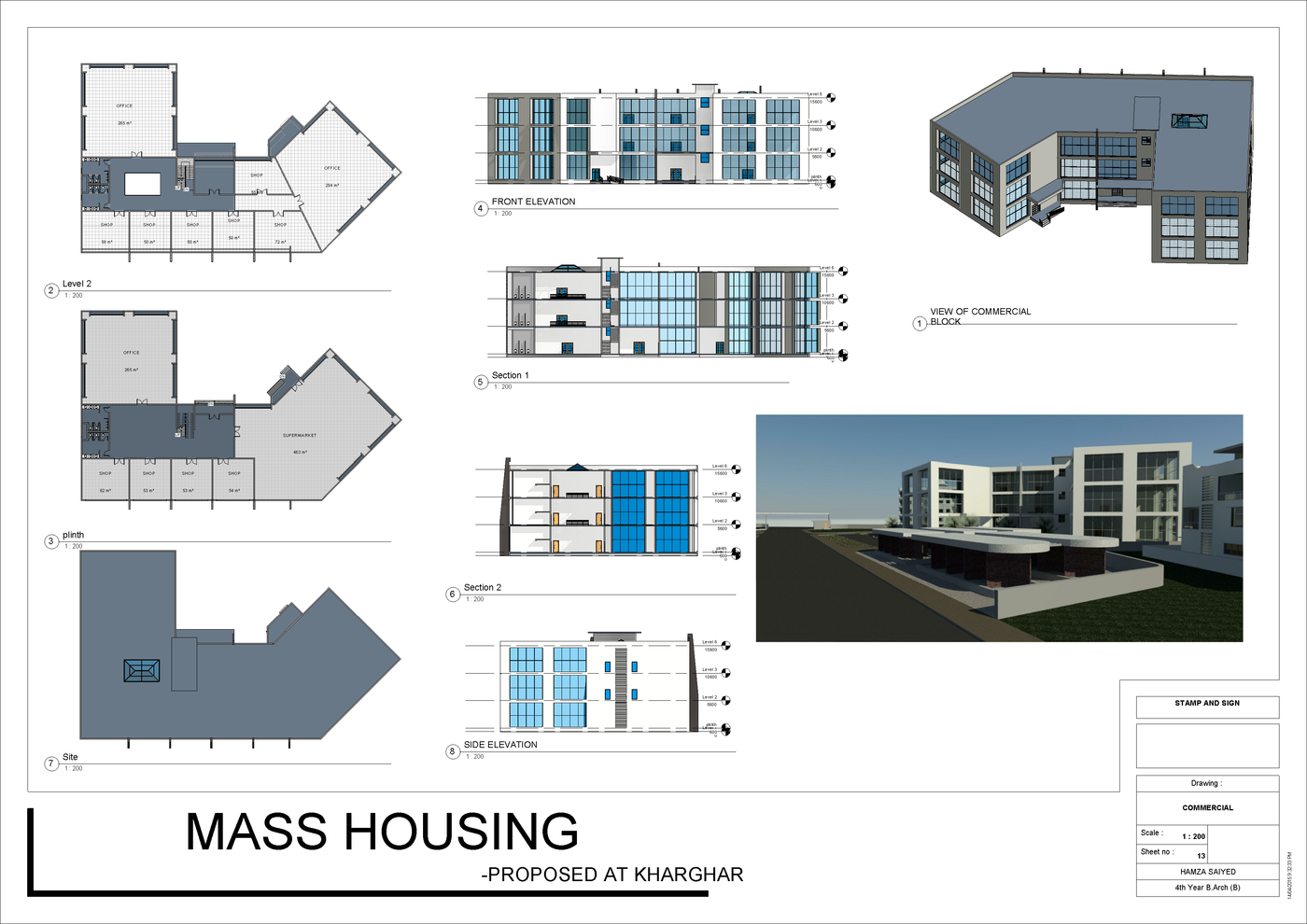Mass Housing by Hamza Saiyed at Coroflot.com