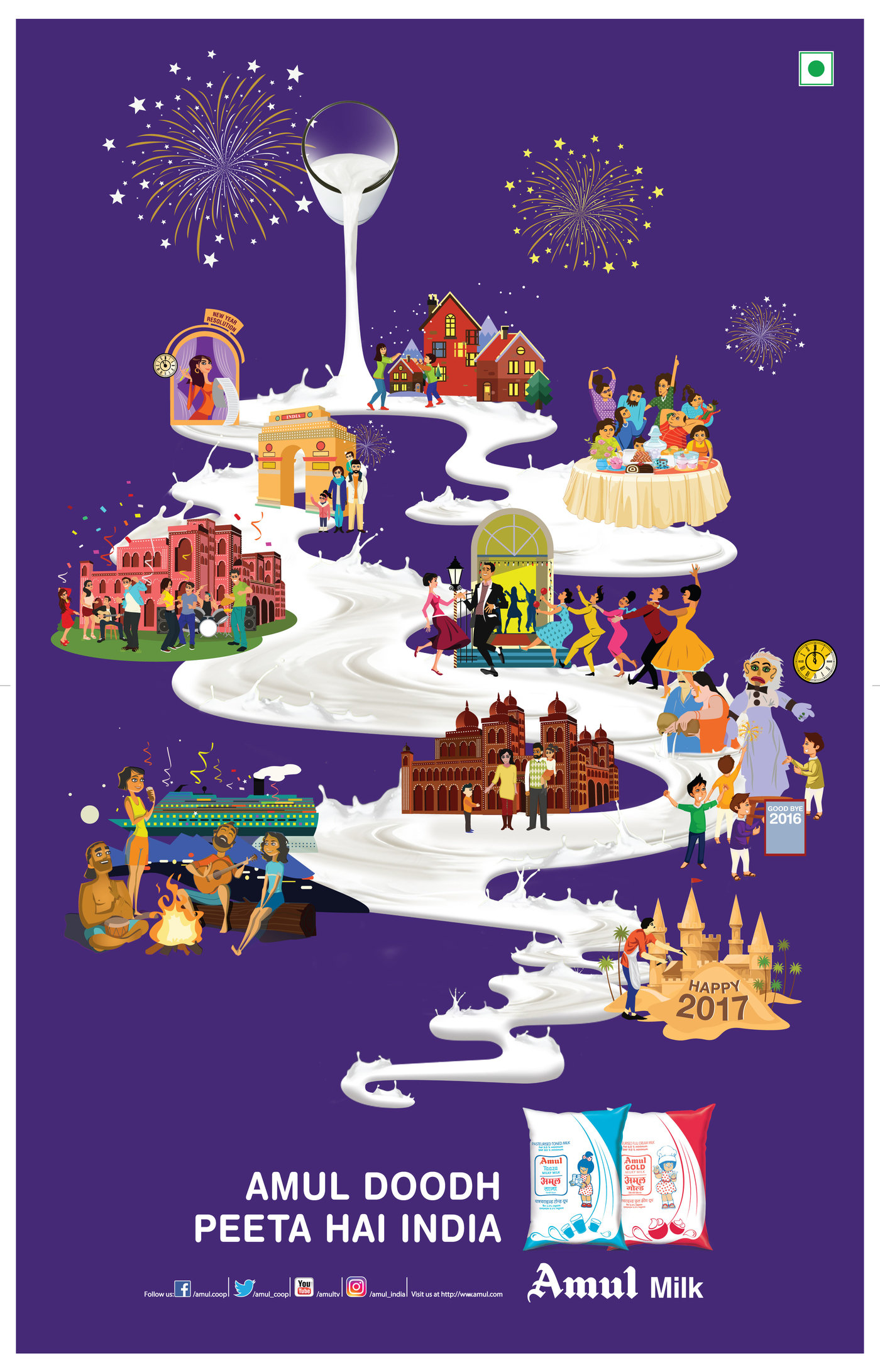 AMUL - NEW YEAR by Ushma Desai at Coroflot.com