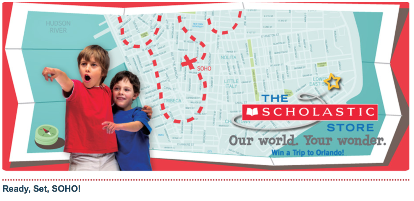 Ready, Set, SOHO! Scholastic Scavenger Hunt by Kristy Whitwell at ...
