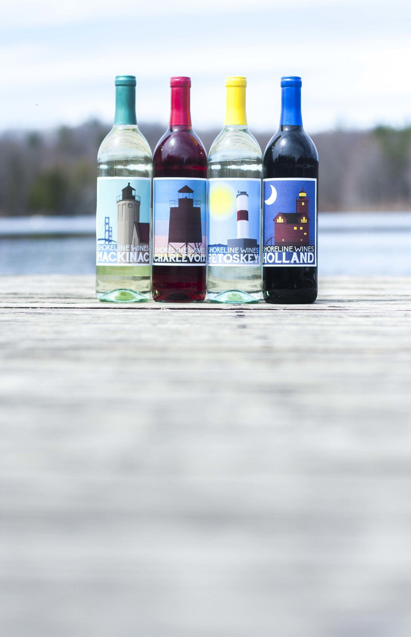 SHORELINE WINES by Carly Shafer at Coroflot.com