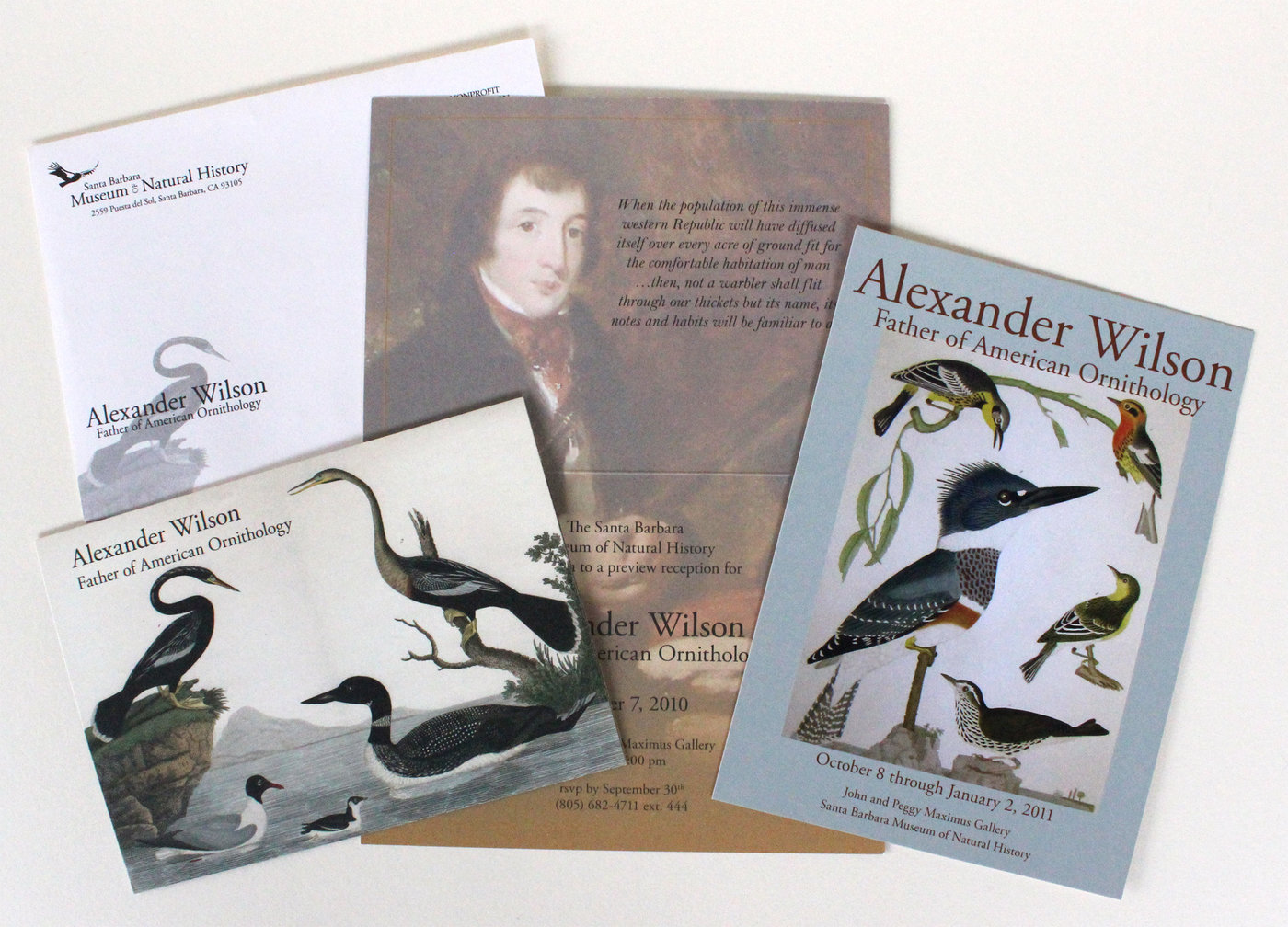 Print Collateral- Alexander Wilson Exhibit by Elizabeth Soriano at ...