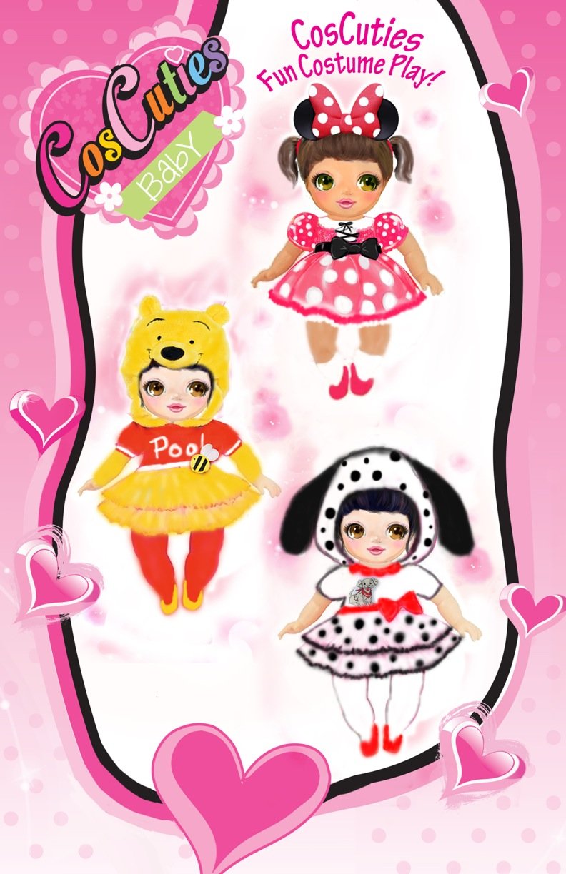 Disney doll concepts by Maggie Bermudez at Coroflot.com