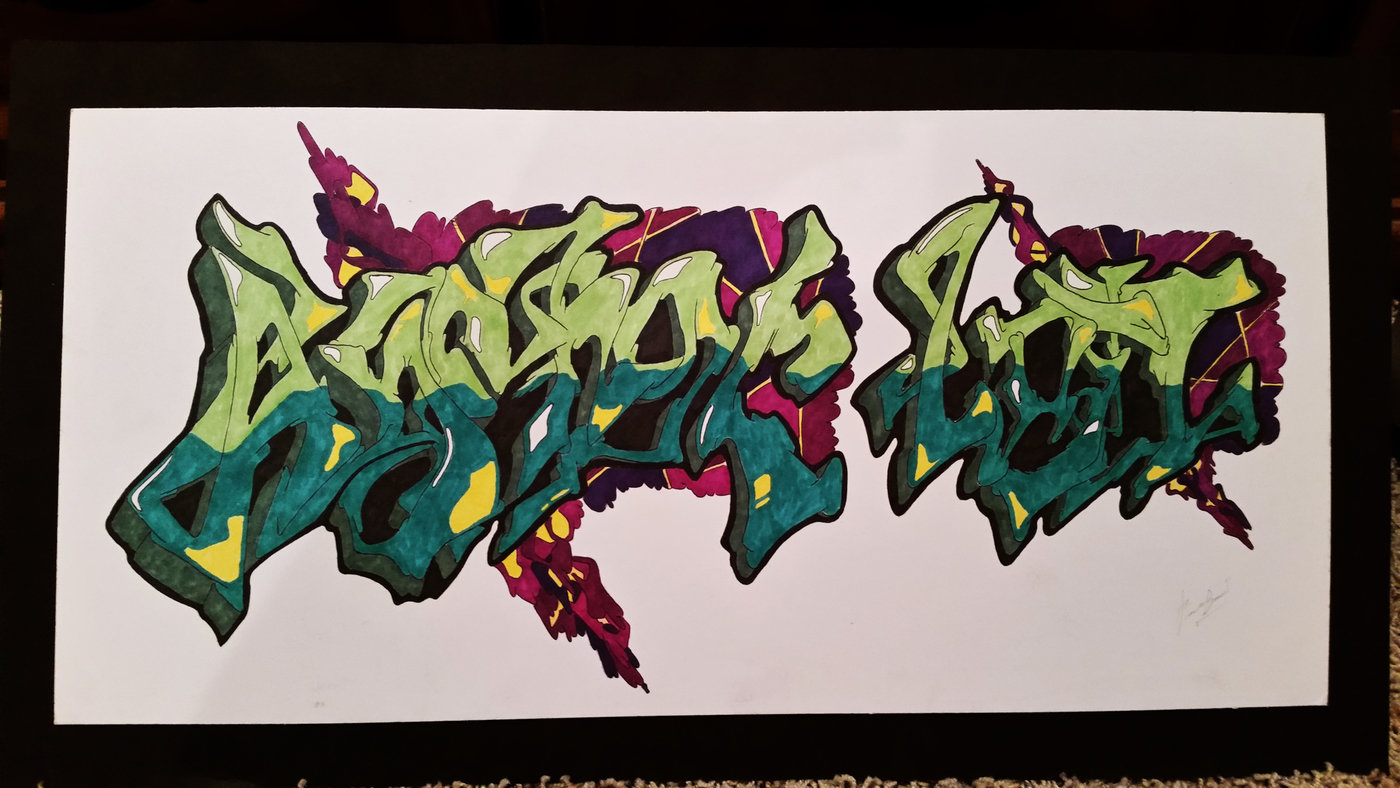 Anchor Lust Graffiti by Connor Brown at Coroflot.com