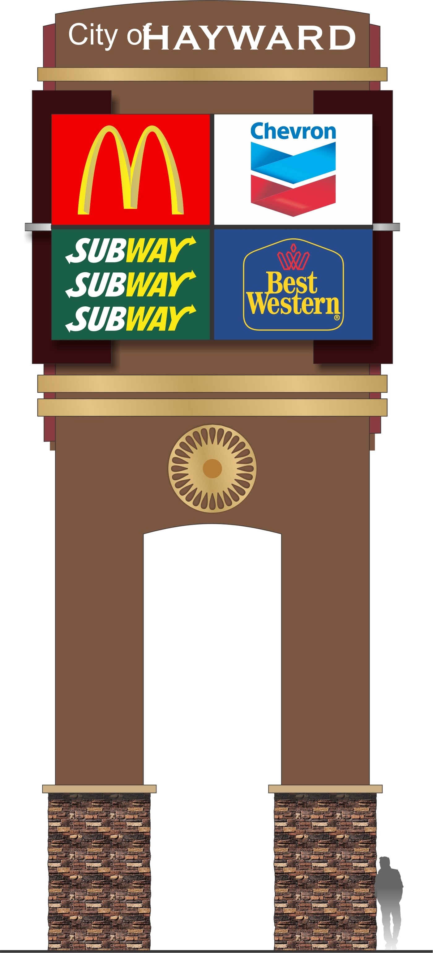 Pylon Sign Hayward by Larry Koyle at Coroflot.com