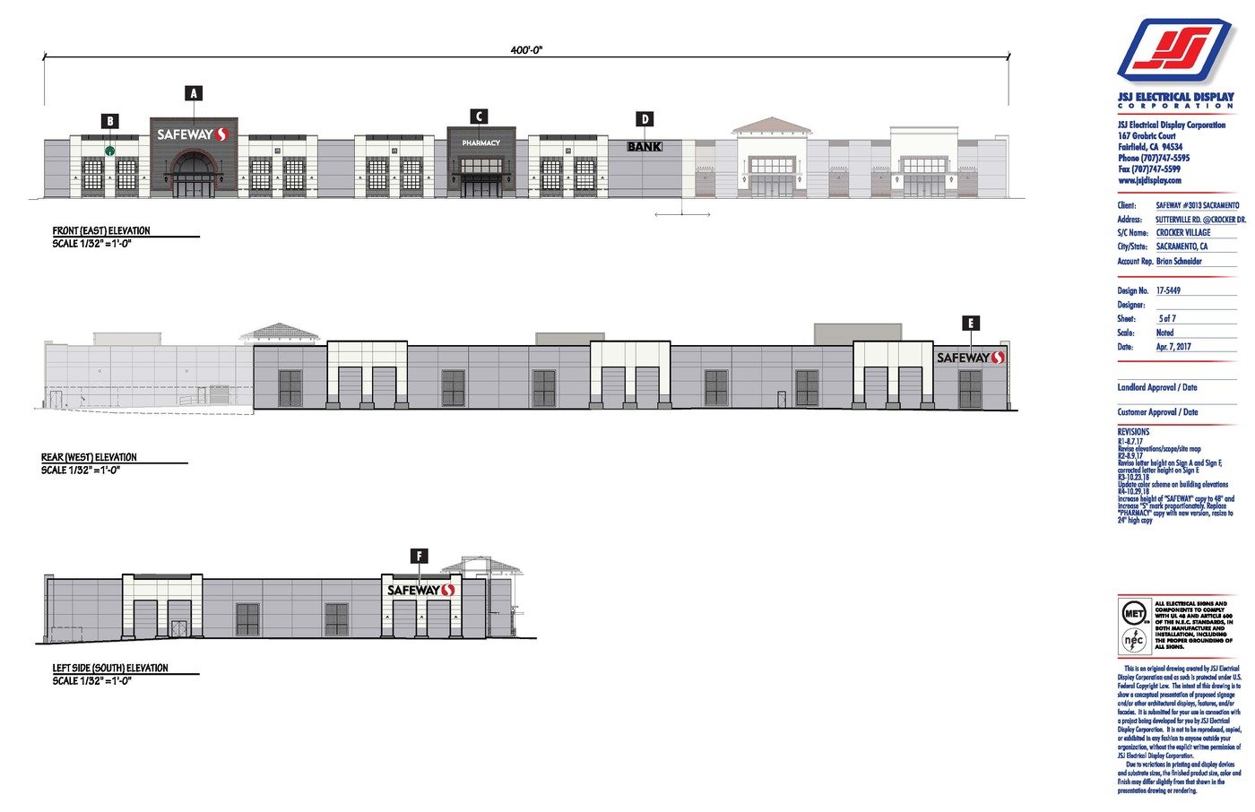 Safeway Store and Shopping Center Signage by Larry Koyle at Coroflot.com