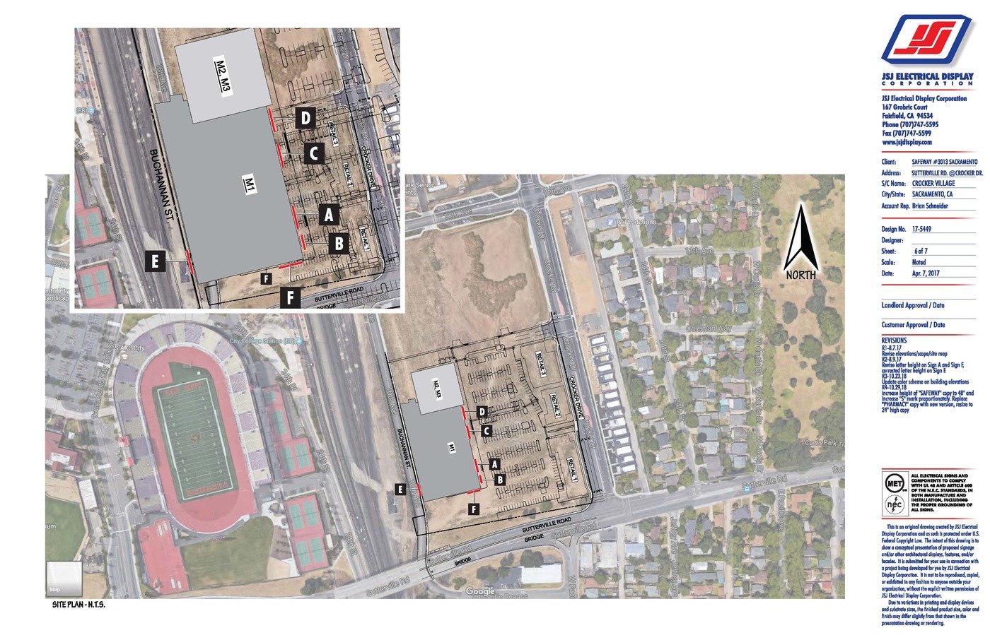 Safeway Store and Shopping Center Signage by Larry Koyle at Coroflot.com