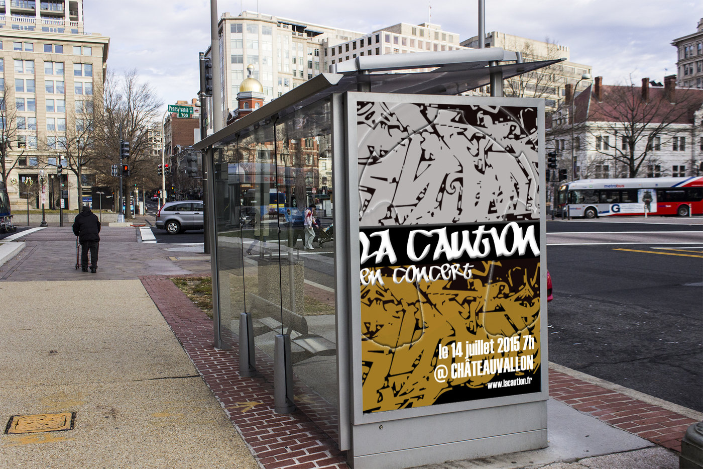 La Caution music promo by Christina Scott-Ogle at Coroflot.com