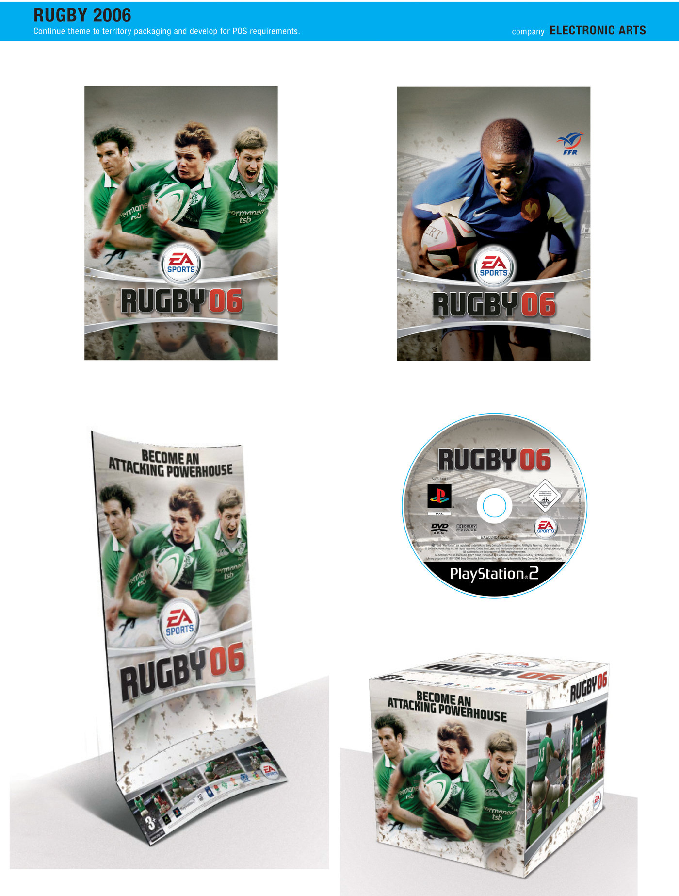 EA - Sports Packaging Design by Piers Ouano-Dodd at Coroflot.com