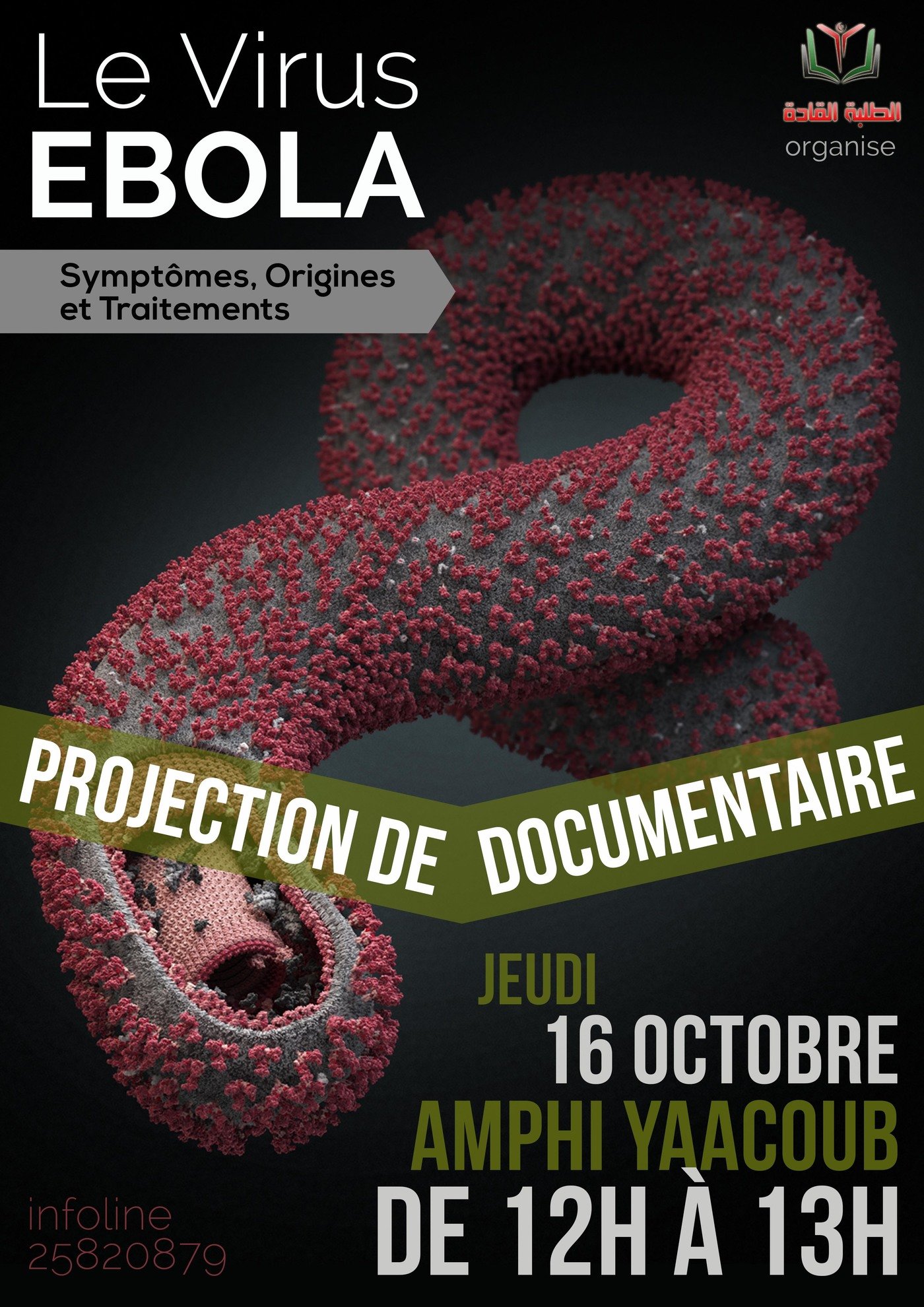 Ebola awareness campaign poster by Rayhana Khaireddine at Coroflot.com