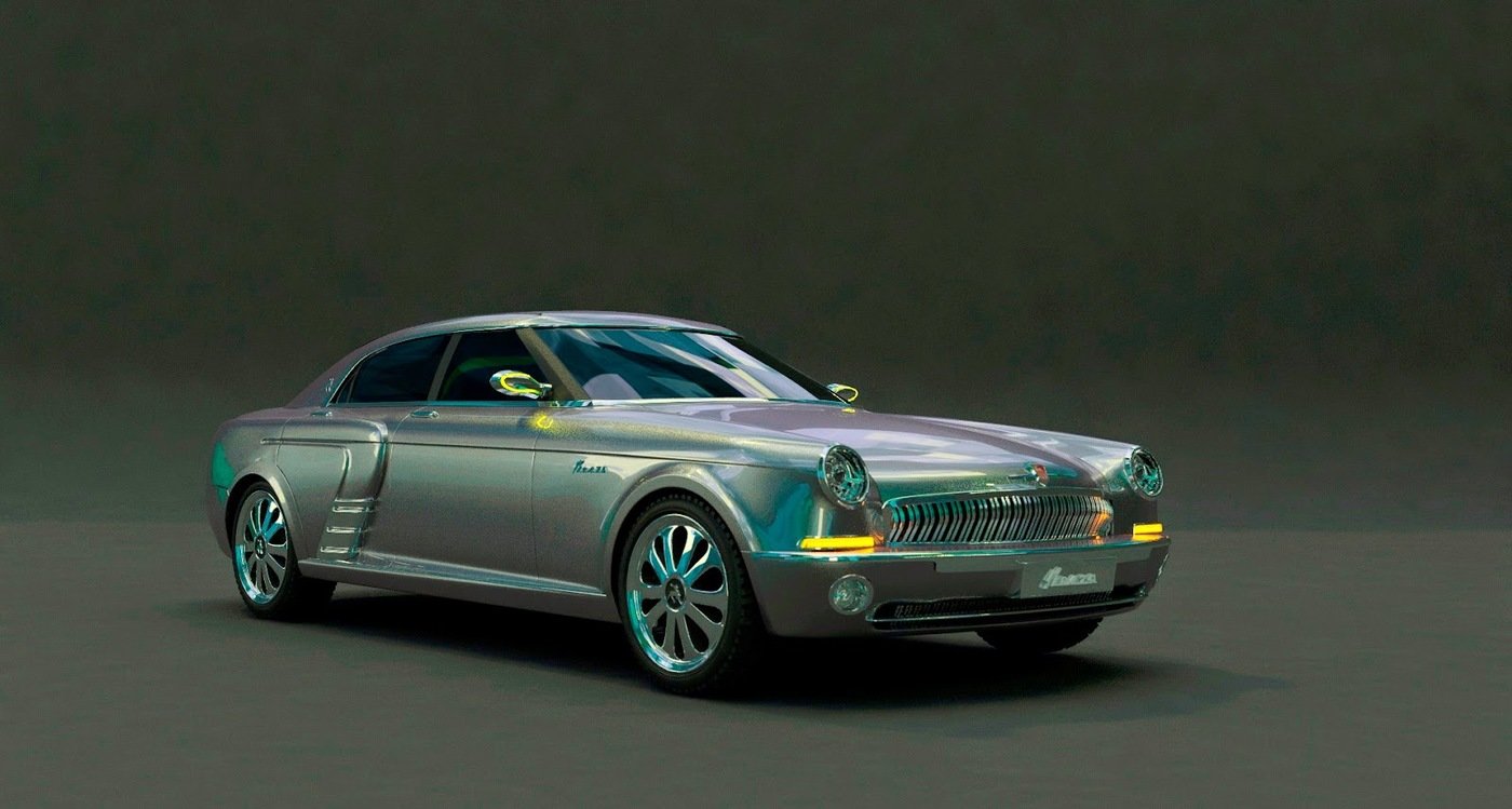 My 3d Concept Volga GAZ-21 by Robert Korsantes at Coroflot.com