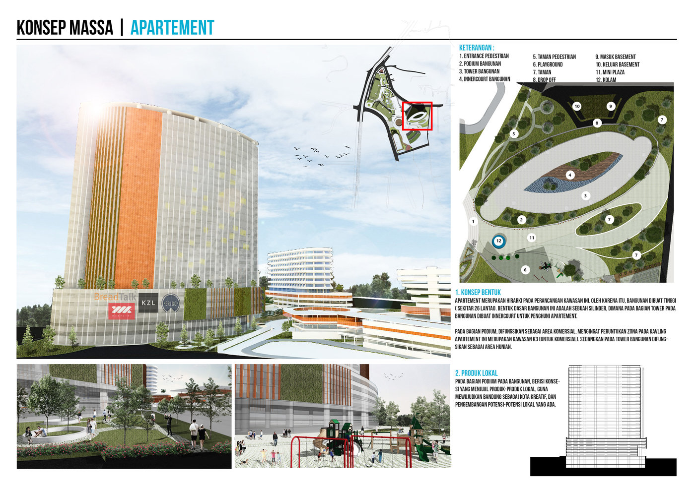 Simpang Dago Masterplan by Yohanes Christo at Coroflot.com