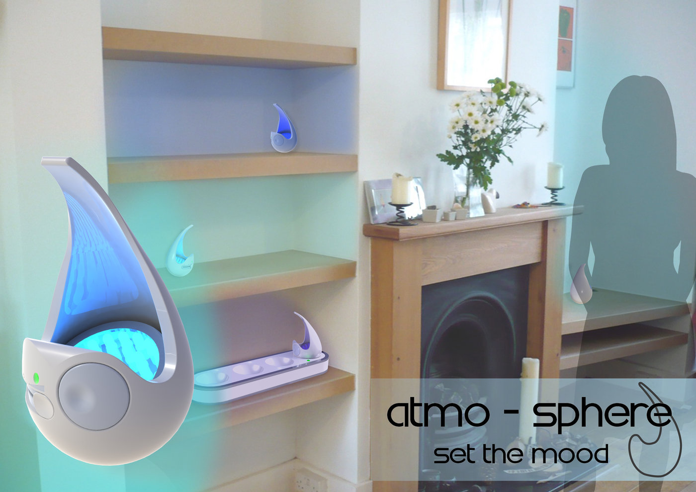 Atmo-Sphere Mood Lamp by William Binns at Coroflot.com