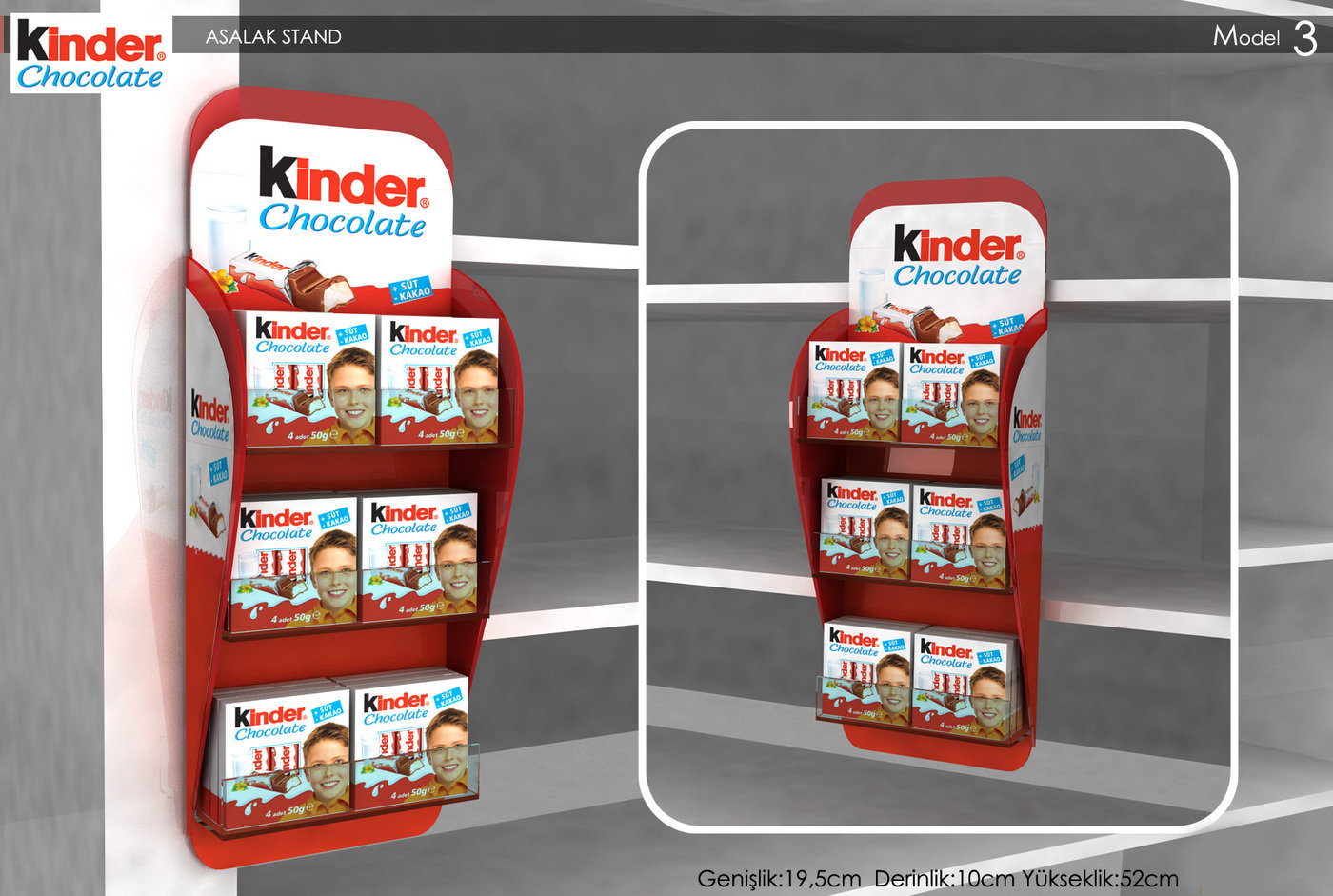 KINDER Displays by damla temiz at Coroflot.com