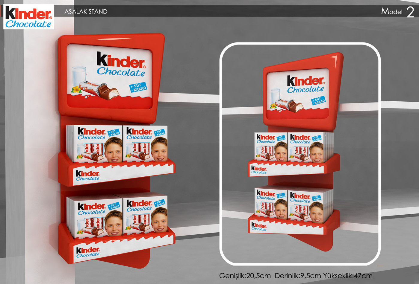 KINDER Displays by damla temiz at Coroflot.com