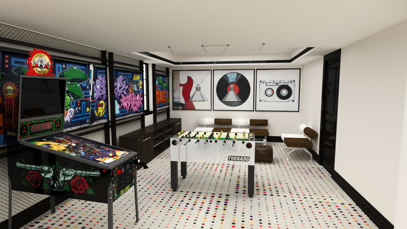 Teen Gaming Area by Ilham Fajar Putra at Coroflot.com