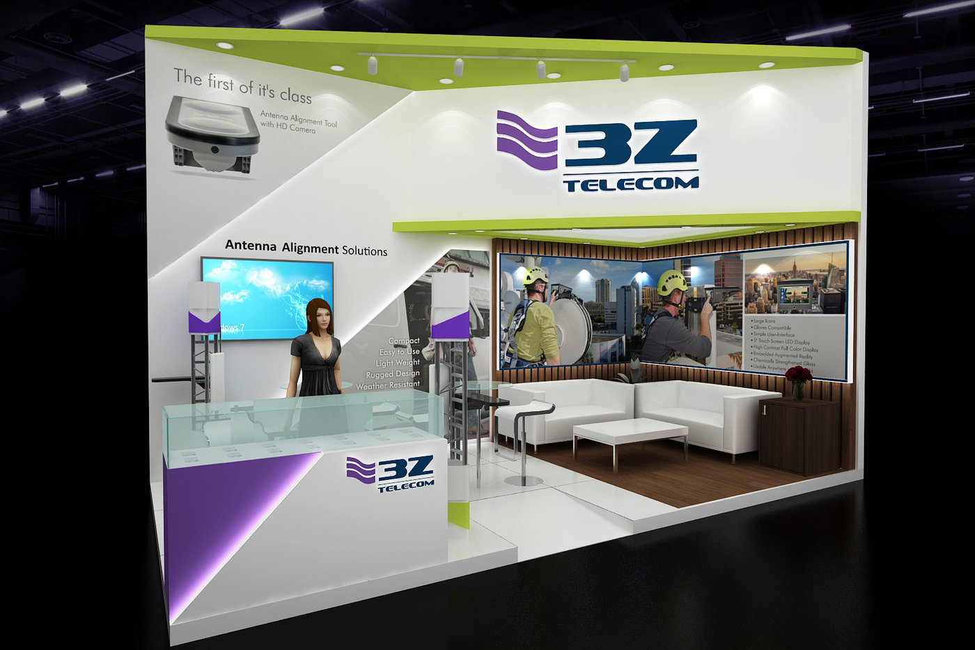 3Z Telcom @ MWC 2017 by Ankit Gupta at Coroflot.com