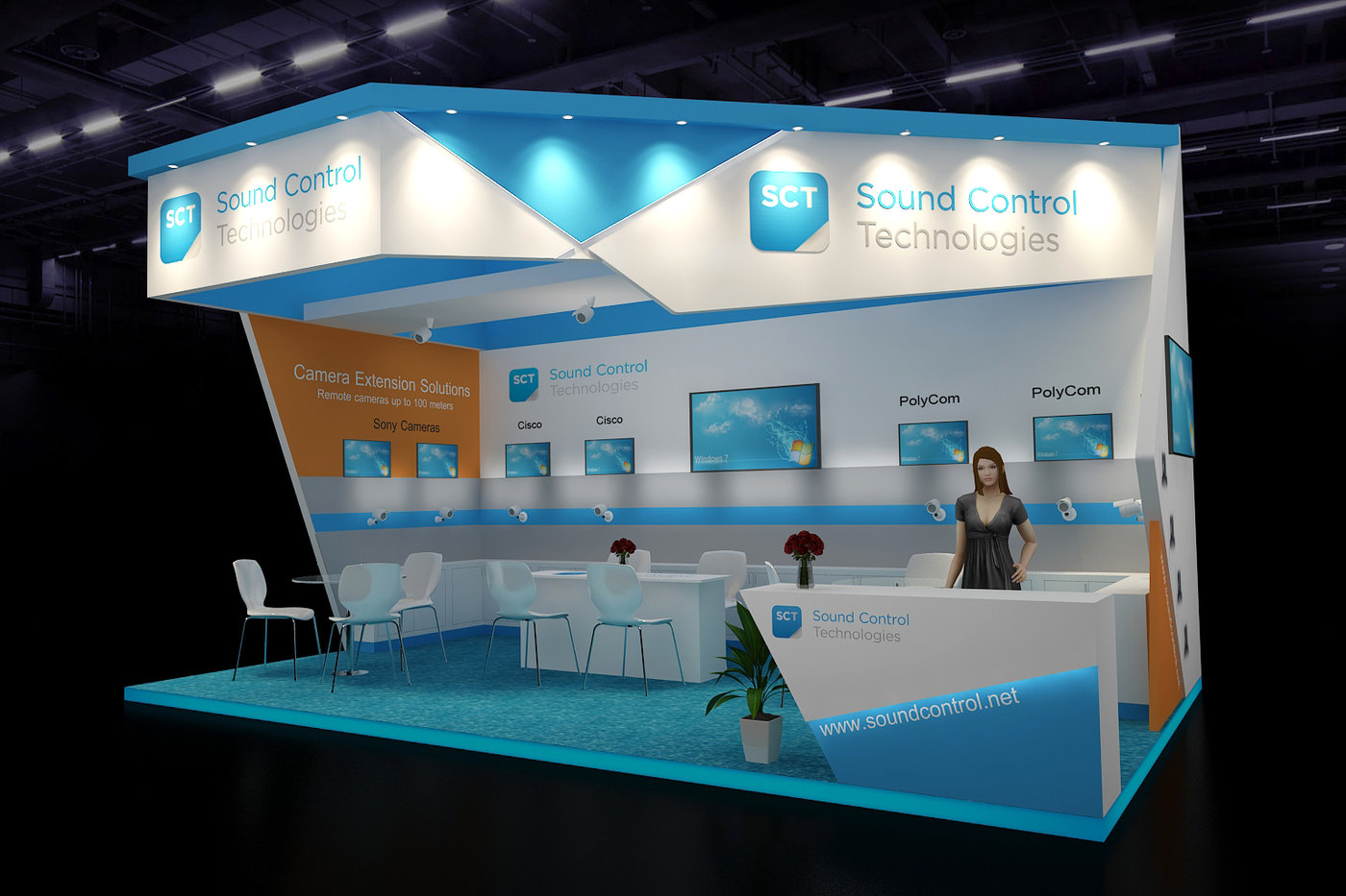 Exhibition design by Ankit Gupta at Coroflot.com