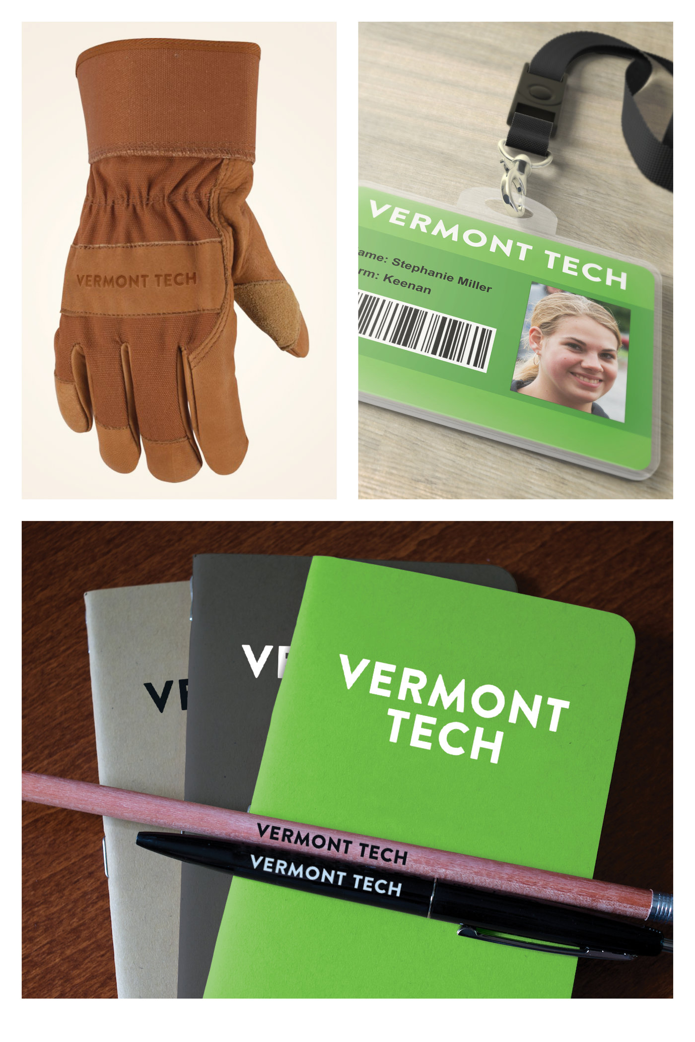 Vermont Tech Rebrand by Kyle Prough at Coroflot.com