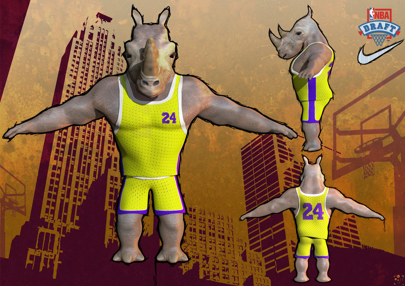 An upload by Jérémy N'doye on Coroflot: to the project 3D Animal ...