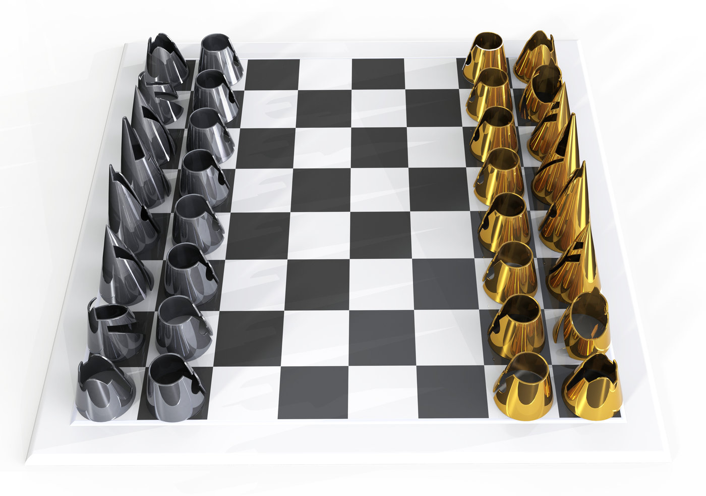 Chess Board design by Cristina Elena Stancu at Coroflot.com
